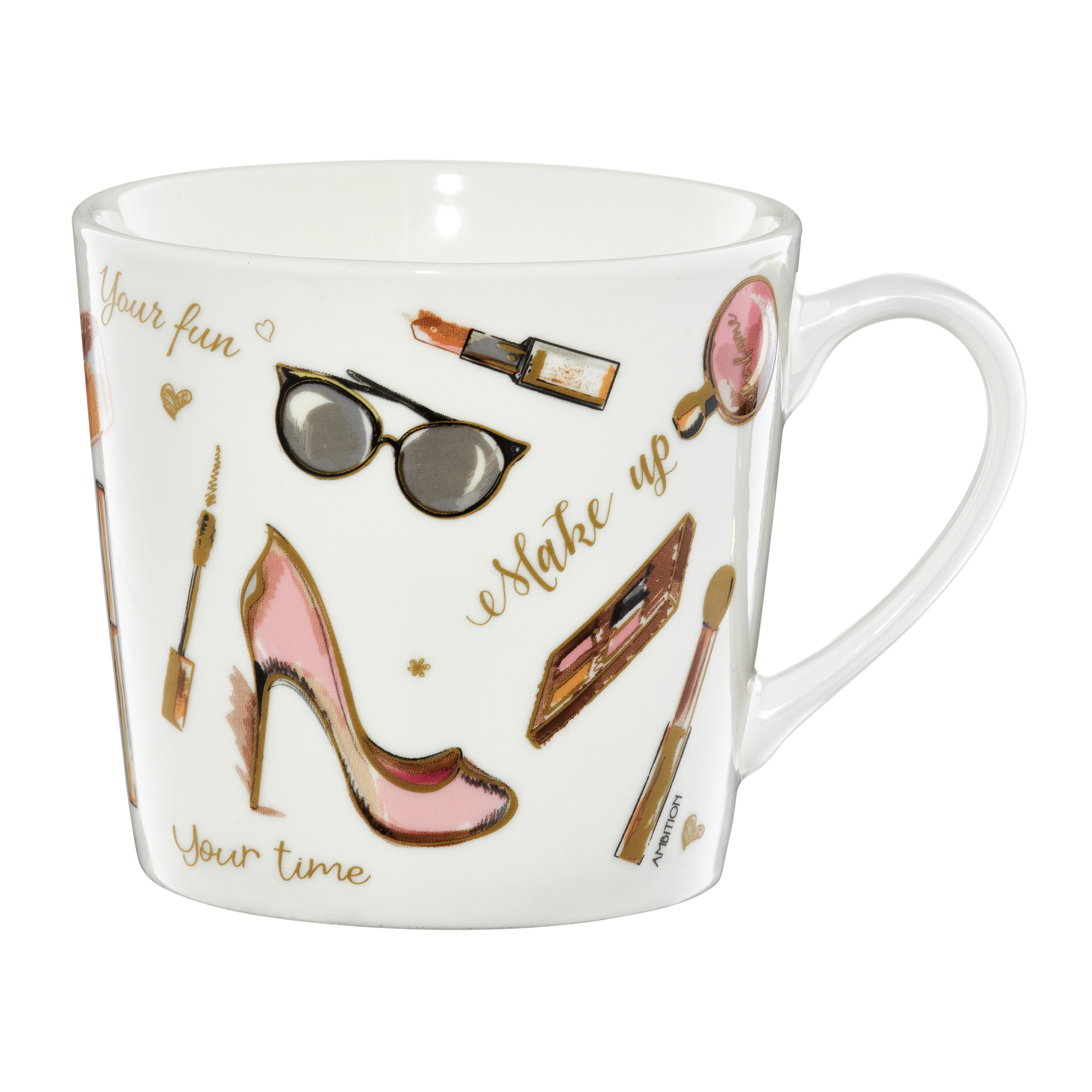 Kaffeebecher Kaffeetasse Porzellanbecher Teetasse großer Becher mit ...